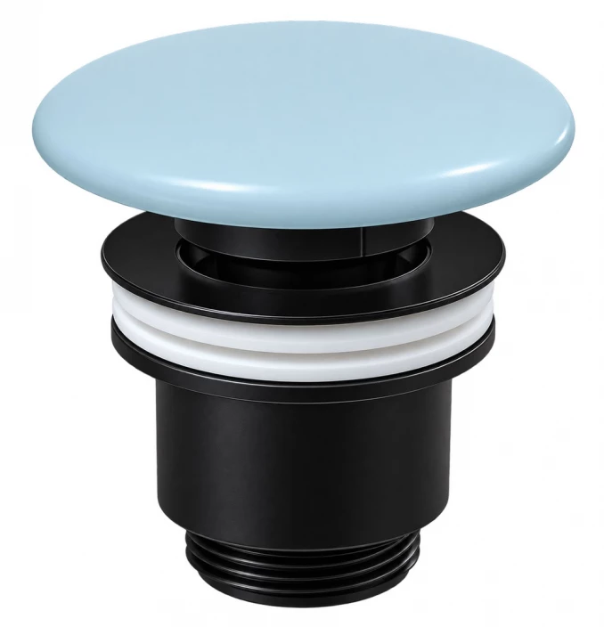 Pop-up COLAVENE azzurro mat za nero mat sifon