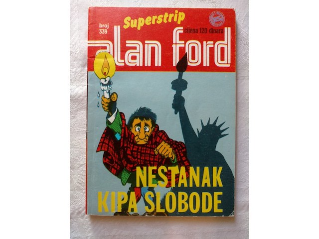 (s) Alan Ford (vjesnik) 339 - Nestanak kipa Slobode