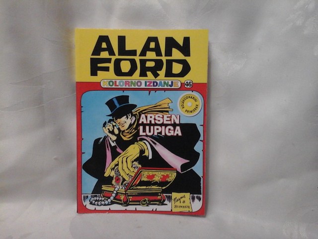 Alan Ford Arsen Lupiga kolorno izdanje 46
