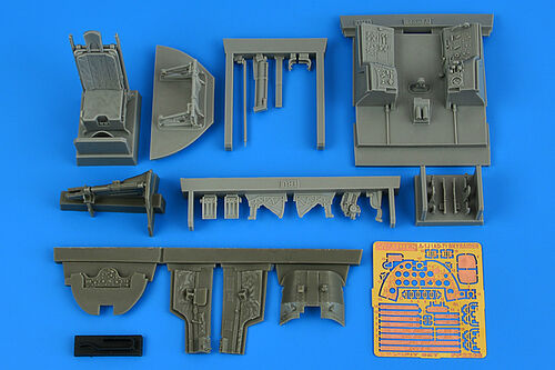 NEW! Aires 2298 Douglas A-1J (AD-7) Skyraider - Cockpit Set (for Trumpeter Kits)