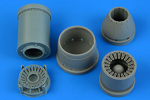 NEW! Aires 4961 Mitsubishi F-2 A/B - Exhaust Nozzle CLOSED (for Hasegawa Kits)
