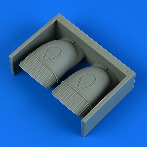 NEW! Quickboost 35014 Sikorsky CH-54 Tarhe - Exhuast (for ICM Kits)