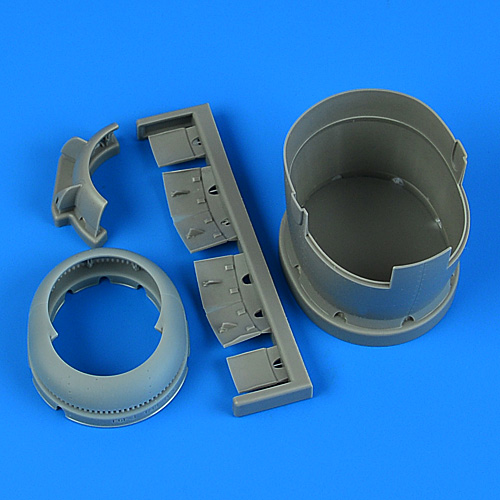 NEW! Quickboost 49245 Grumman F6F-3 Hellcat - Cowling Late / OPENED Flaps (for Hasegawa Kits)