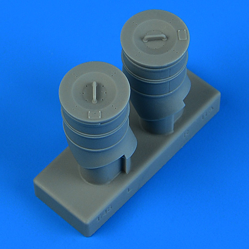 NEW! Quickboost 49246 Westland Wessex HU.5 - Exhaust with FOD Covers (for Italeri and Academy Kits)