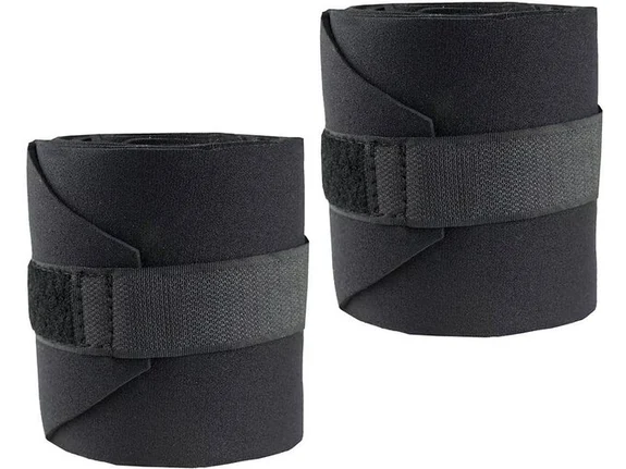 Finntack Neoprenska bandaža za konje crna sa čičak trakom 2/1
