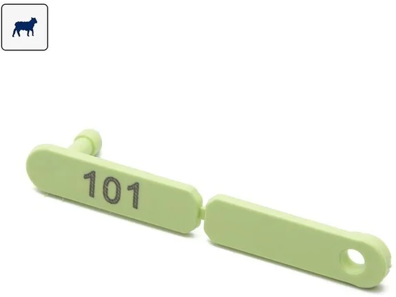Ukal Ušne markice ukaltag numerisane 101-200 30x10mm zelene
