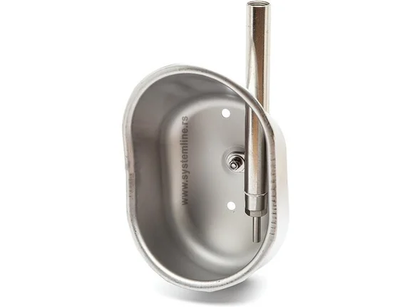Kerbl Pojilica metalna za prasad 15x21x9cm