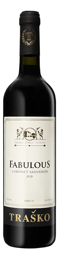 Traško Crveno vino Fabulous Cabernet Sauvignon, 0.75l