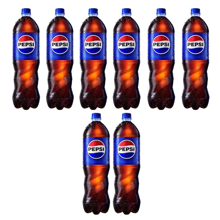 Pepsi Gazirani sok 2L, 8 komada
