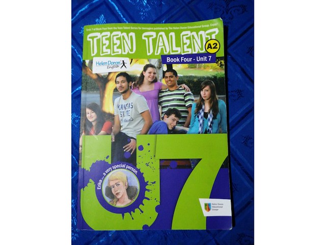 TEEN TALENT BOOK FOUR-UNIT 7-8