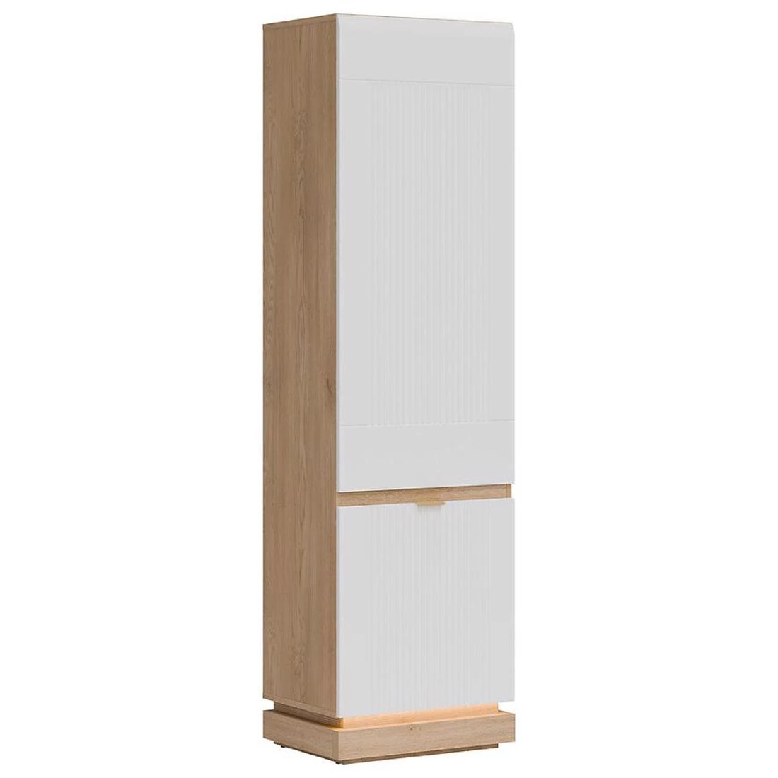 Milton ormaric 54,5x40,5x193,5 hrast/bijela