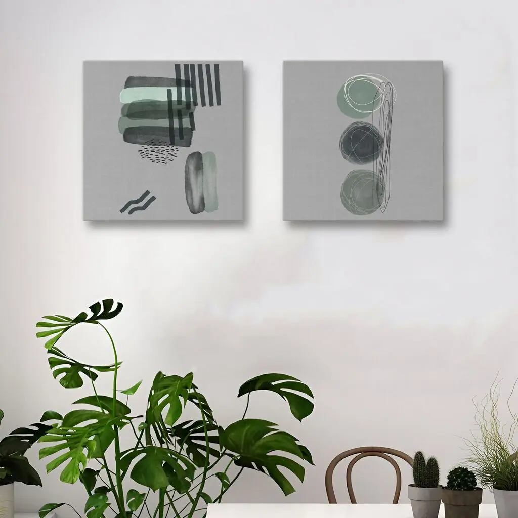 Wallity Slika ASR_CNVS25-8, 40x40cm, 2 dela