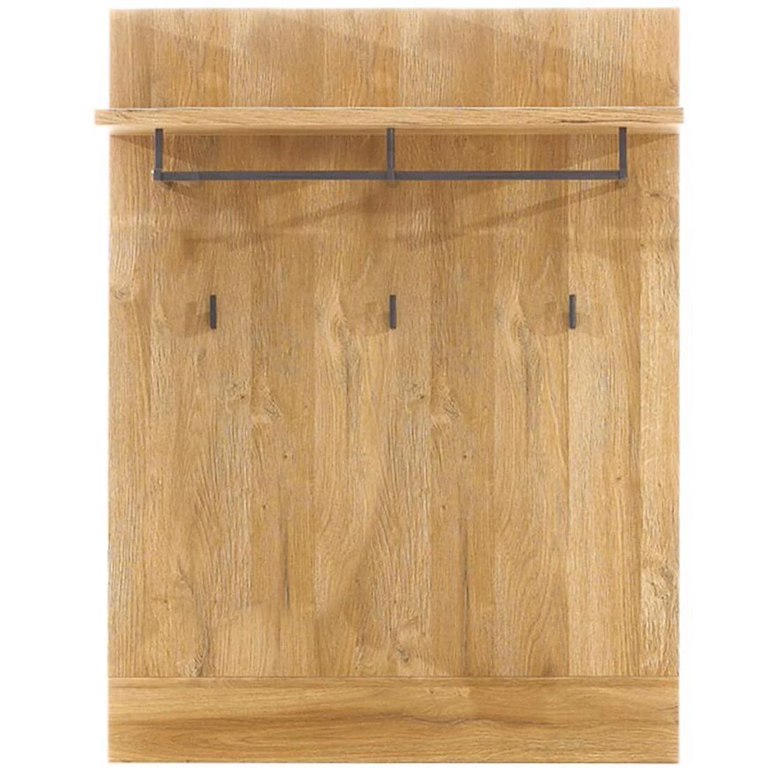 York Y-13 zidna vješalica 77x24.5x101.5 cm hrast