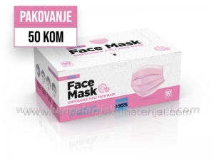 ROZE jednokratna zaštitna maska (50 kom)