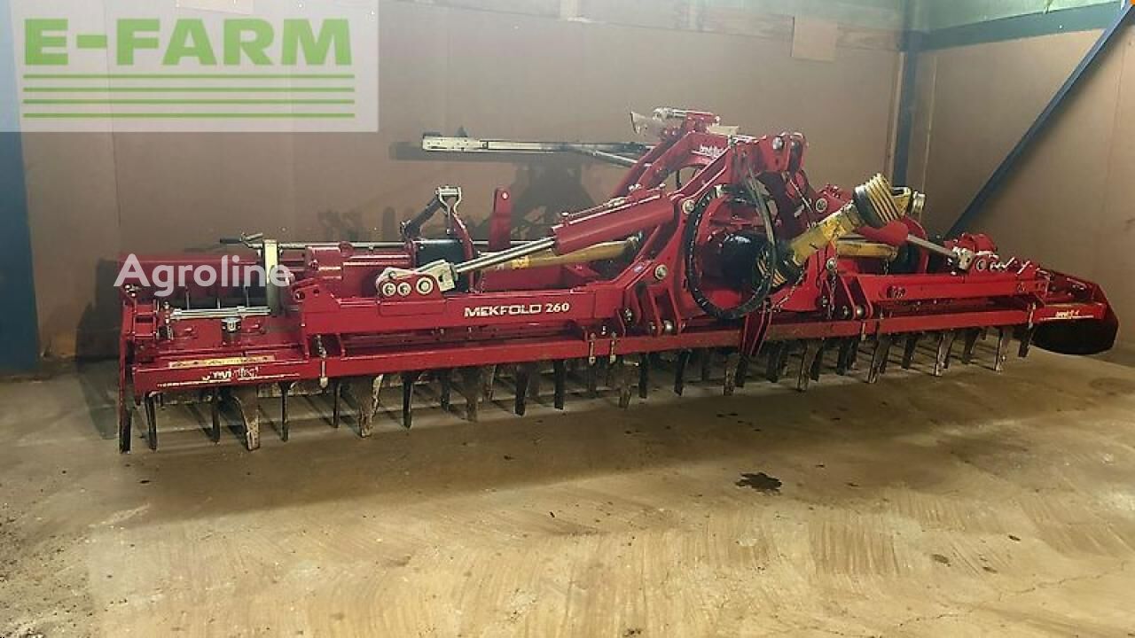 Breviglieri mekfold 260 / 5 m kreiselegge roto drljača