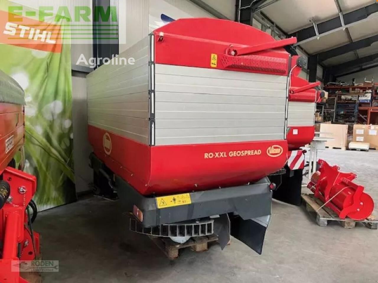 VICON ro-edw xxl 3900 geospread high flow nošeni rasipač