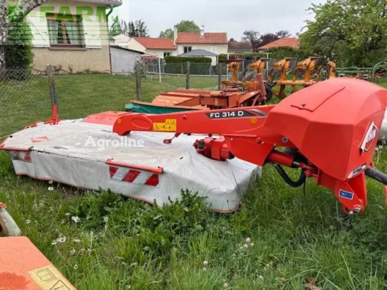 Kuhn fc 314 d ff roto-kosačica s gnječilom