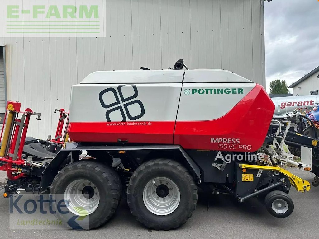 Pöttinger impress 155 vc pro balirka za četvrtaste bale