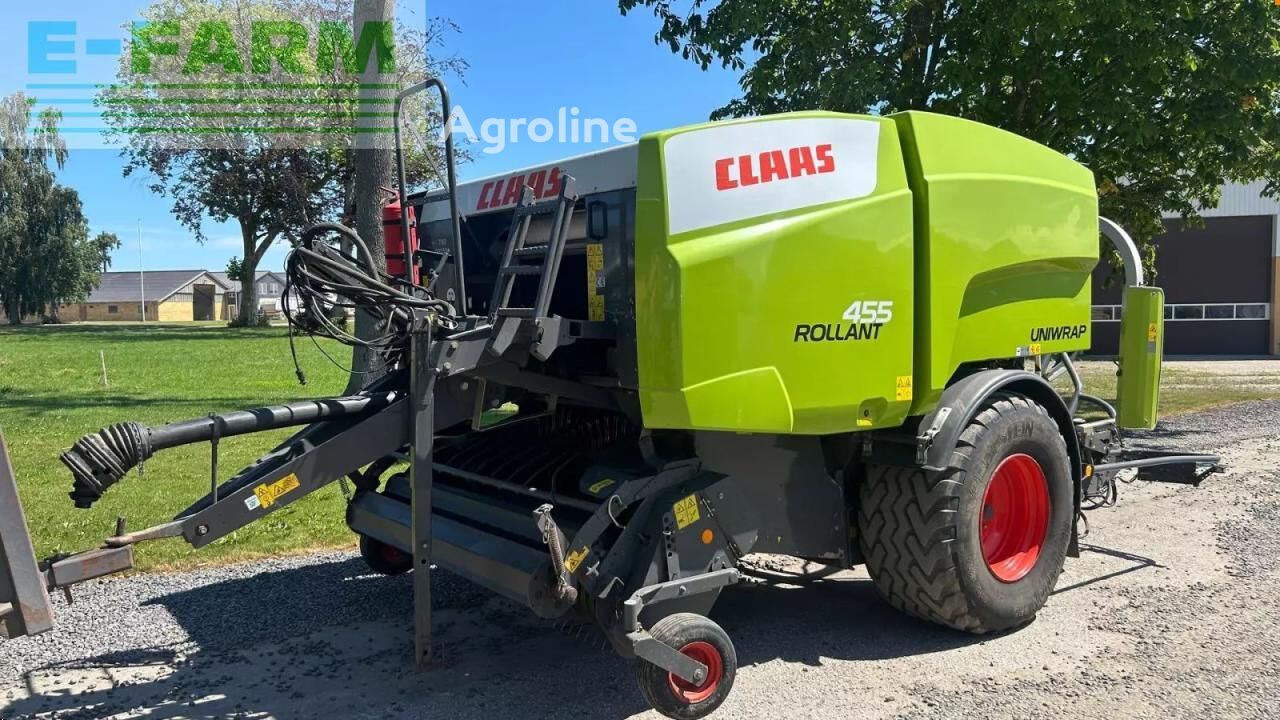 Claas rollant 455 uniwrap balirka za četvrtaste bale