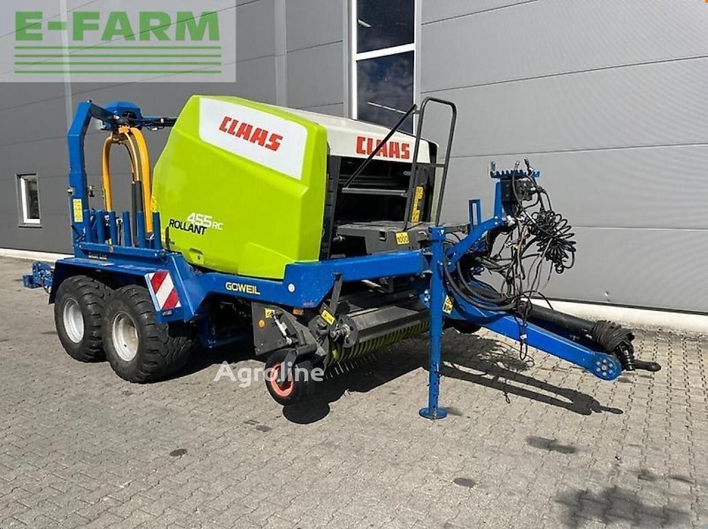 Claas rollant 455 rc balirka za četvrtaste bale