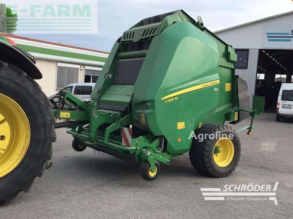 John Deere v 461 m balirka za četvrtaste bale
