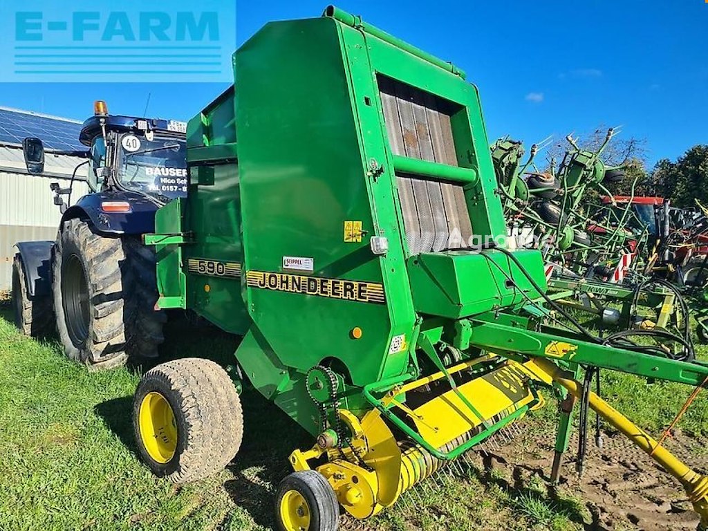 John Deere 590 balirka za četvrtaste bale