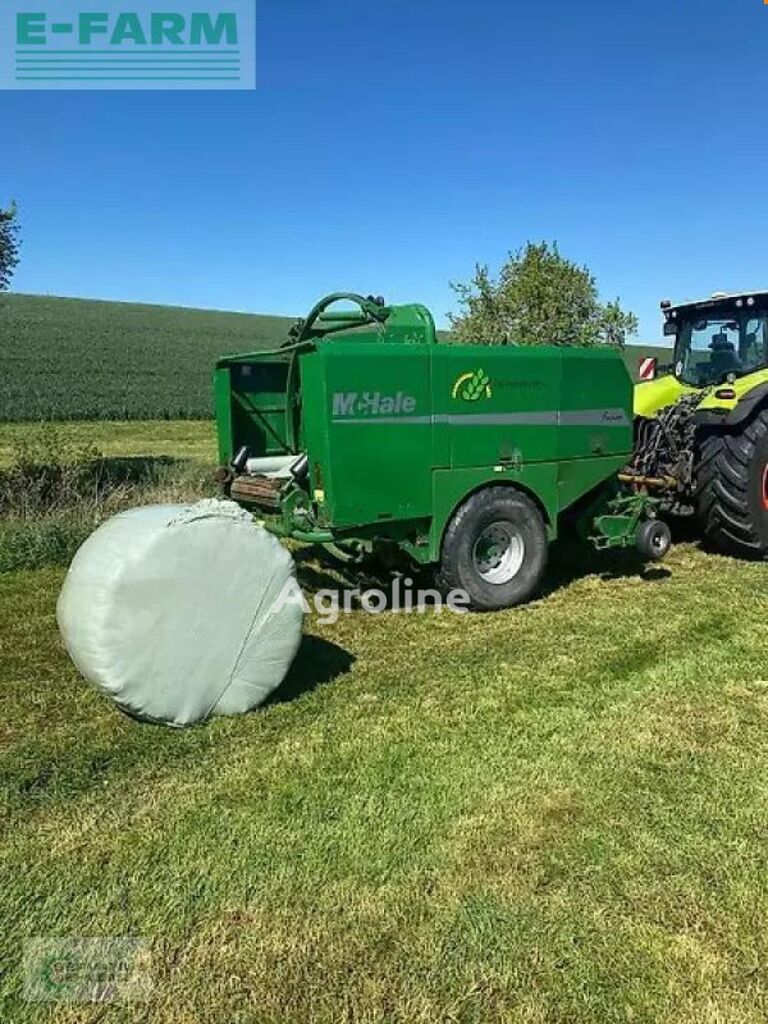 McHale fusion i einsatzbereit mit 31.000 ballen balirka za četvrtaste bale
