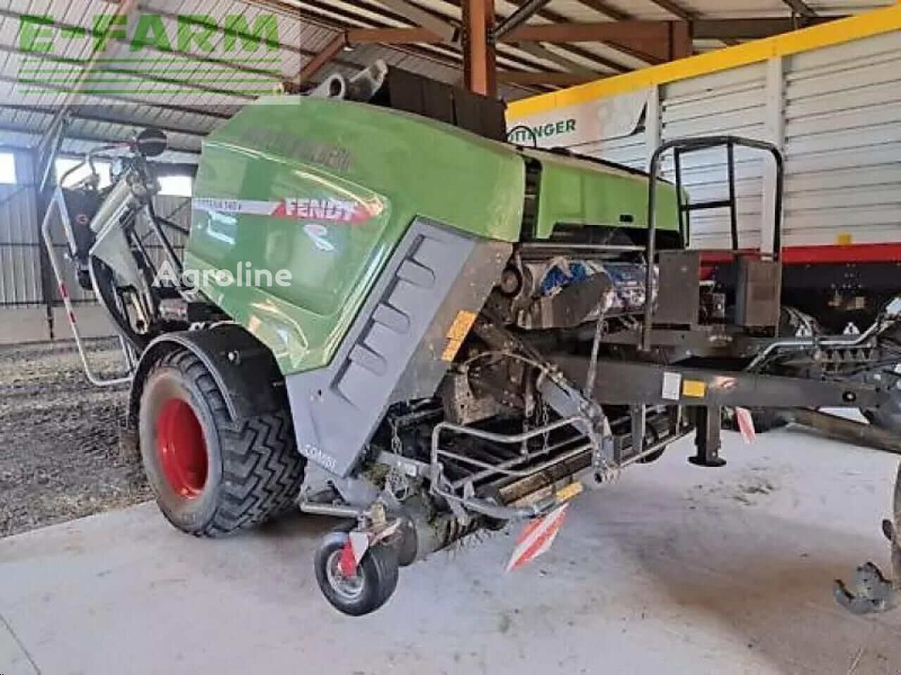 Fendt rotana 160 v combi balirka za četvrtaste bale