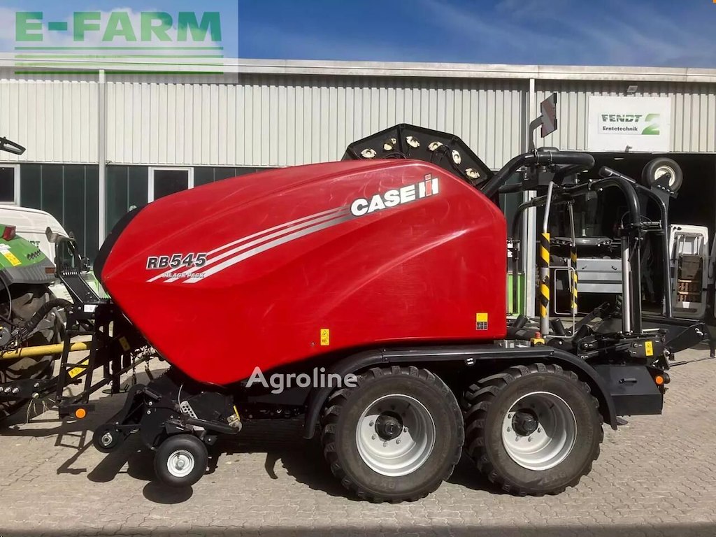 Case IH rb 545 silage pack balirka za četvrtaste bale
