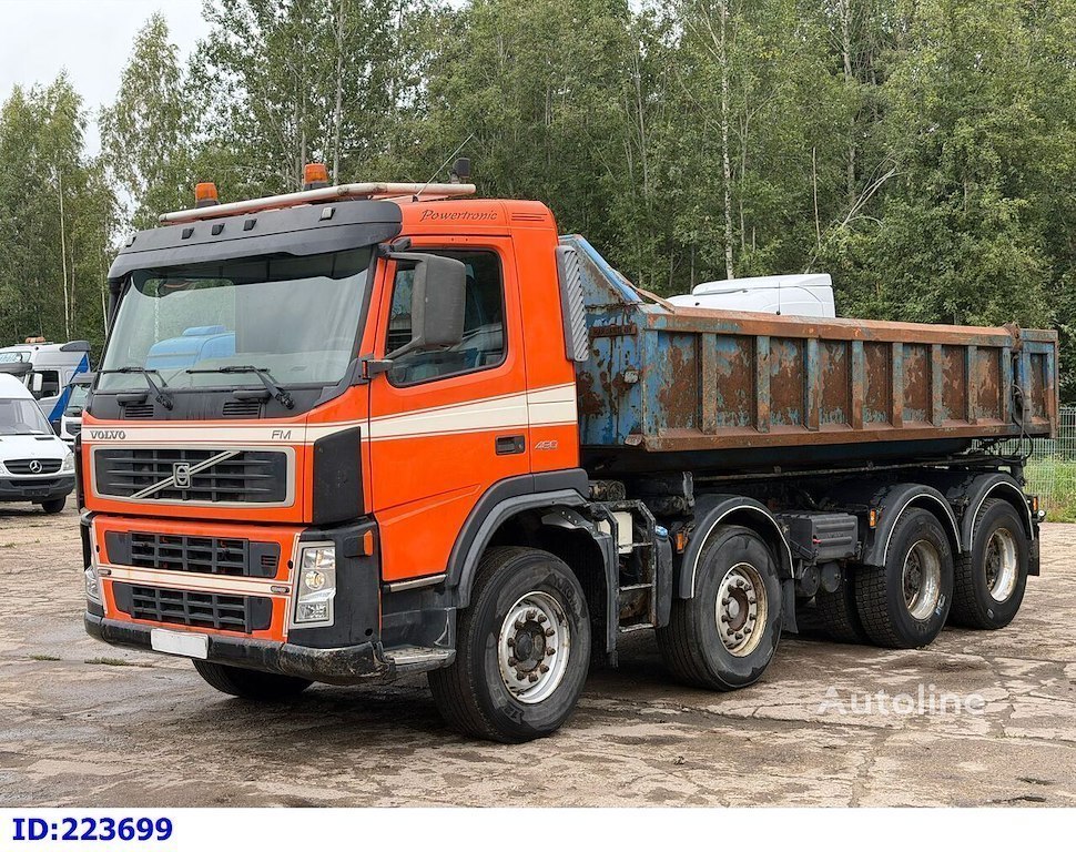 Volvo FH13 480 8X4 FULL STEEL kiper