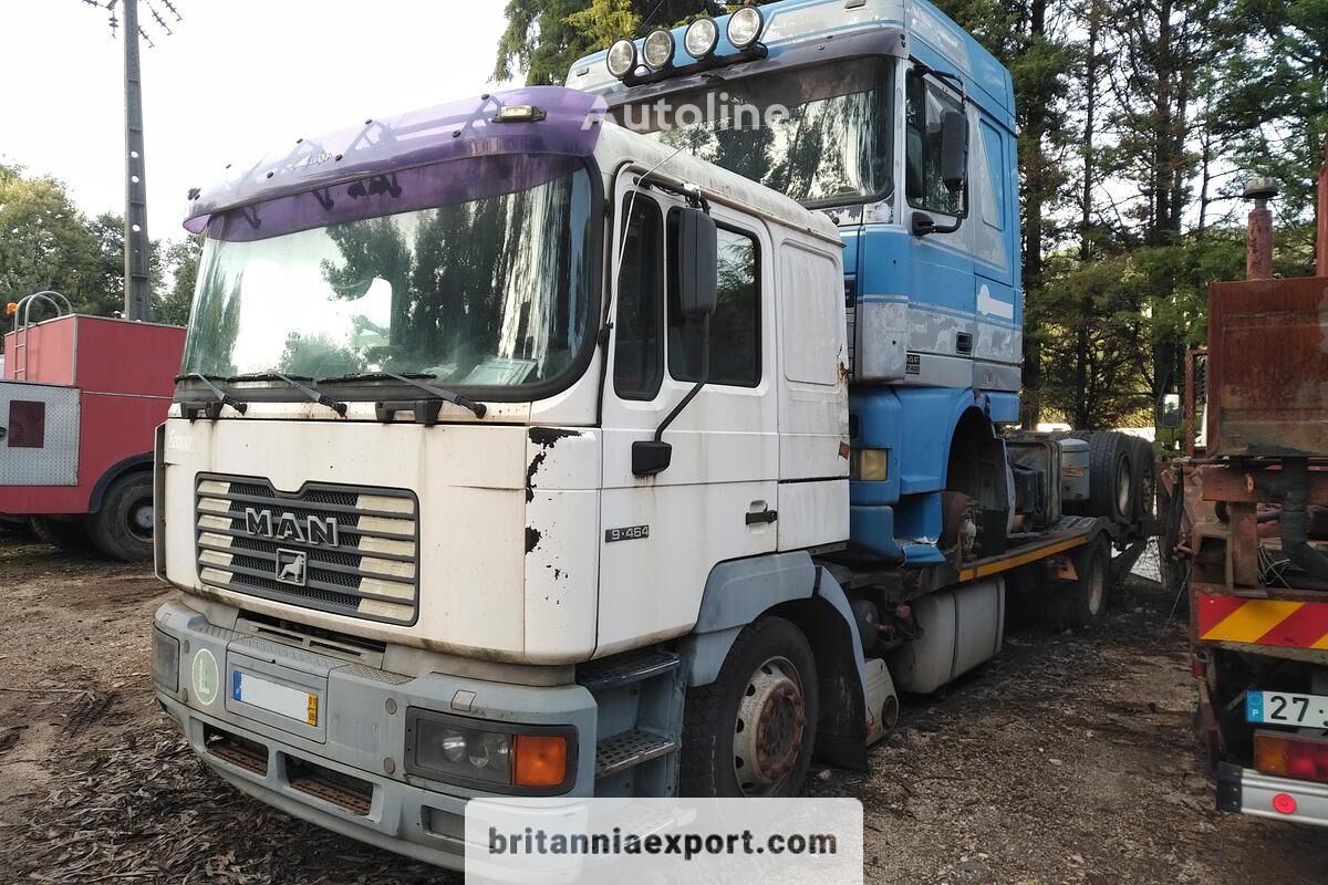 MAN 19.464 Euro 2 & 1999 DAF XF95.430 Euro 2 Chassis Cab šlep auto