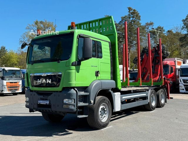 MAN TGX 33.480 6x4 Palfinger Epsilon/Retarder kamion za prevoz drva