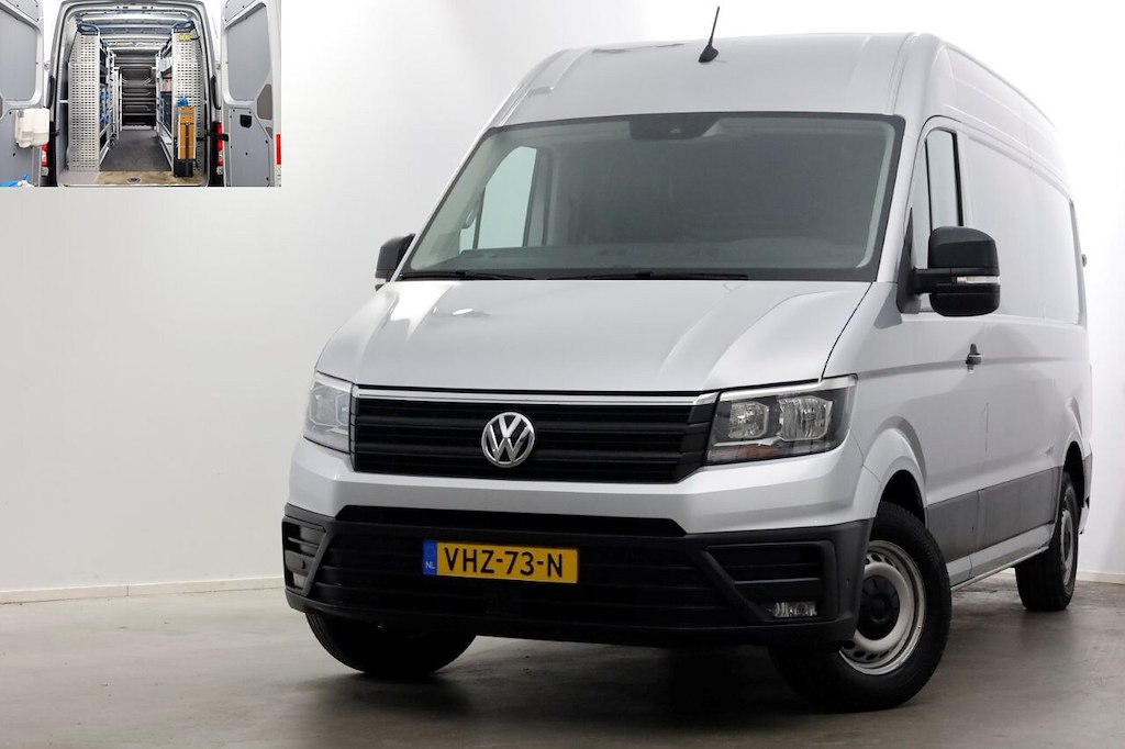 Volkswagen Crafter 35 2.0 TDI 140pk L3H3 (L2H2) Airco/Navi/Inrichting/230V minibus furgon