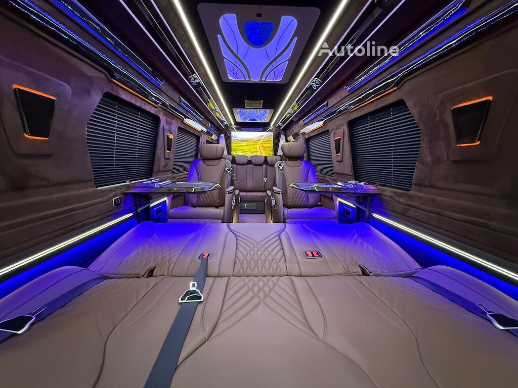 Novi Mercedes-Benz SPRINTER 519 VIP 12+1 SEATS BED FUNCTION 2x TV putnički minibus