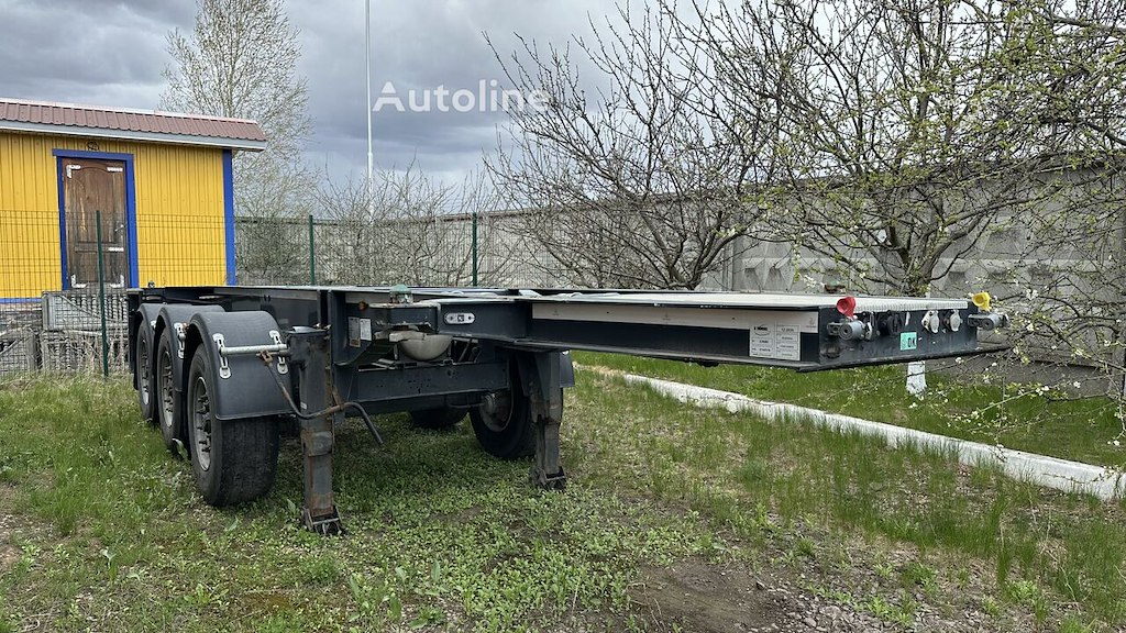Renders CHASSIS poluprikolica za prevoz kontejnera