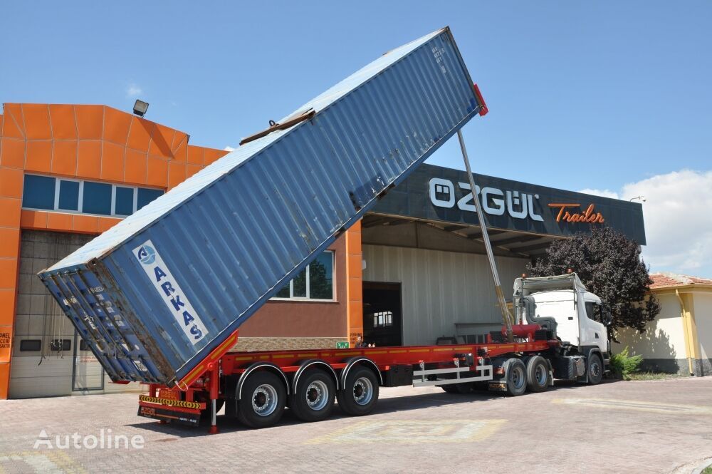 Nova Özgül 40 FT TIPPING CONTAINER CARRIER SEMI-TRAILER poluprikolica za prevoz kontejnera