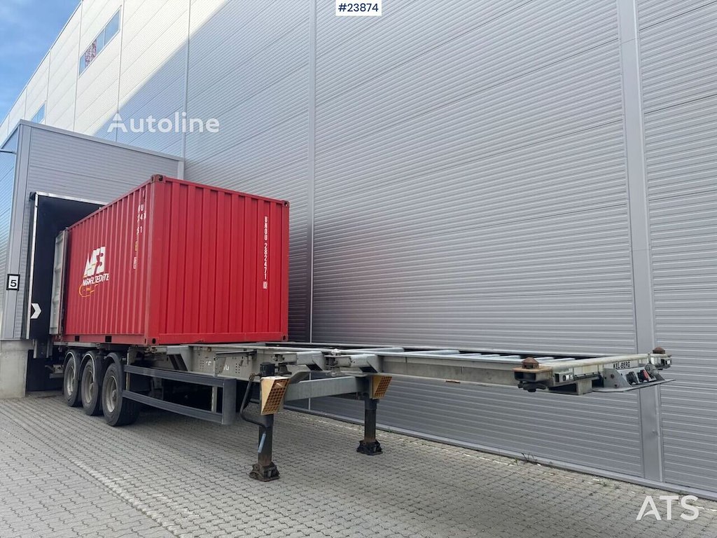 Kel-Berg Containersemi poluprikolica za prevoz kontejnera