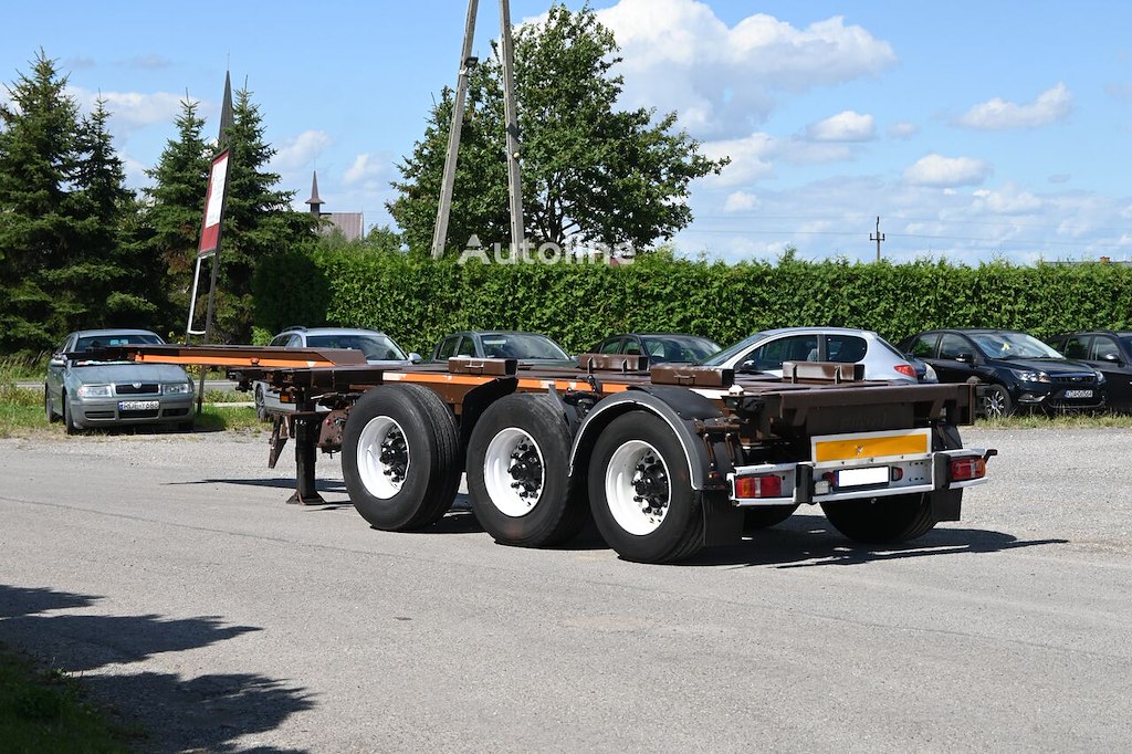 Fliegl SDS 400 poluprikolica za prevoz kontejnera