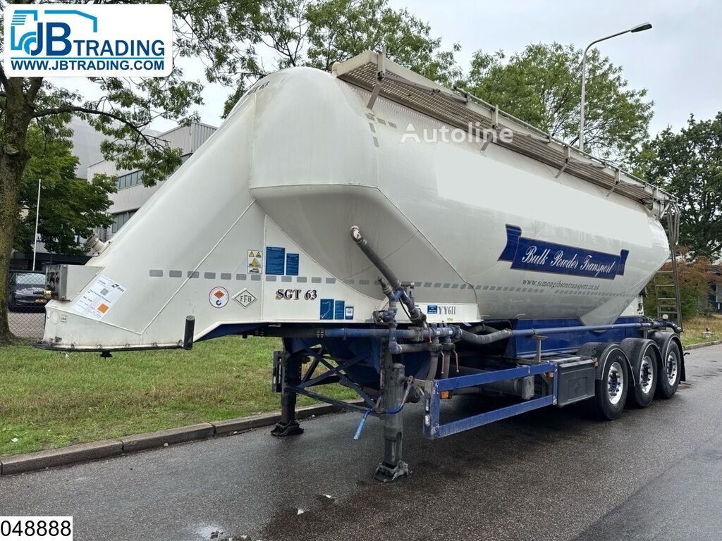 Feldbinder Silo 38.000 L, 1 Comp cisterna silos