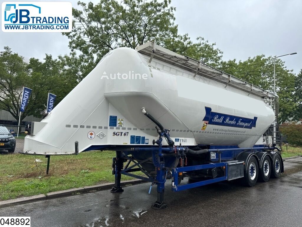 Feldbinder Silo 38.000 L, 1 Comp cisterna silos