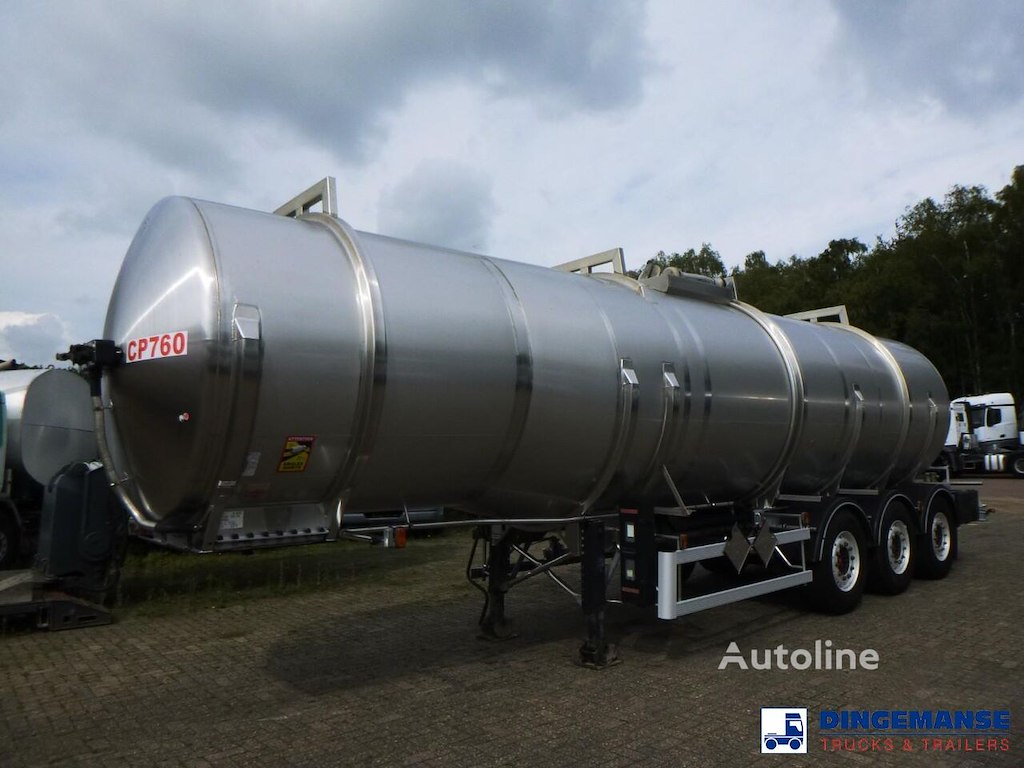 Magyar Fuel tank inox 36.3 m3 / 1 comp cisterna za goriva i maziva