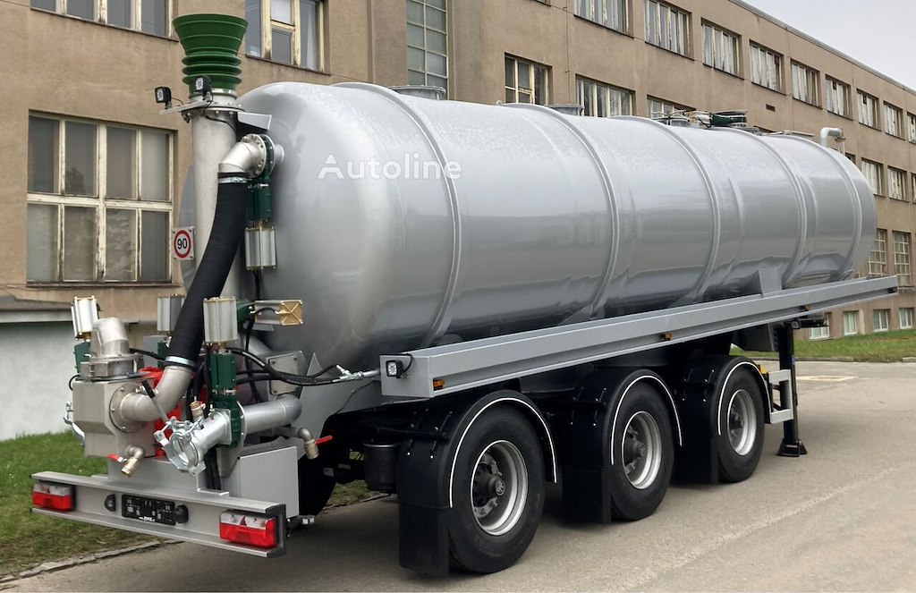 Nova ZVVZ NCR - cisterna na kejdu - slurry tanker - on stock - skladem poluprikolica autocisterna