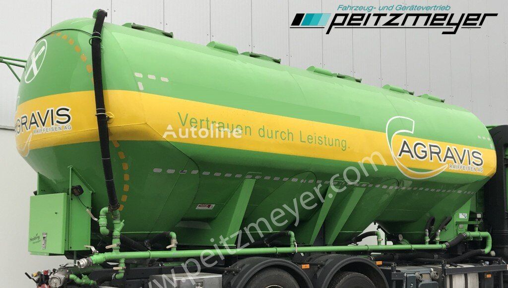 Heitling SILOAUFBAU 31 m³, 5 Kammern, Schiebedeckel cisterna silos