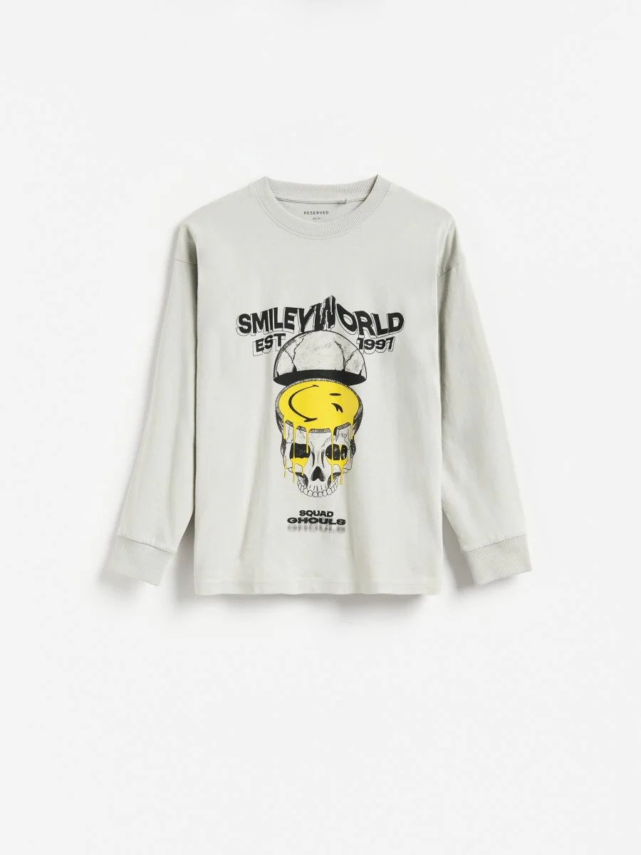 SmileyWorld® majica dugih rukava