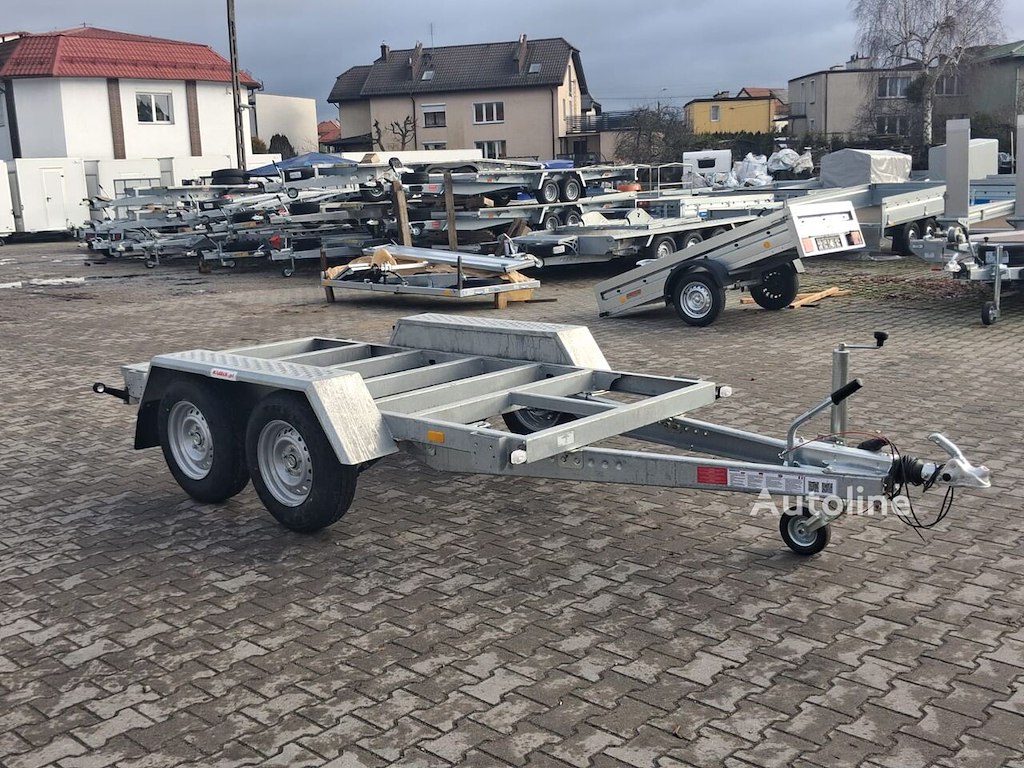Nova Kubix AG3030HT 307x134, 3000kg prikolica za građevinske strojeve