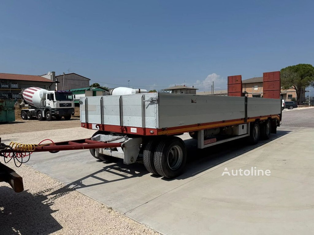 De Angelis Officine 3R2 Tieflader mit Rampen prikolica sa niskom platformom