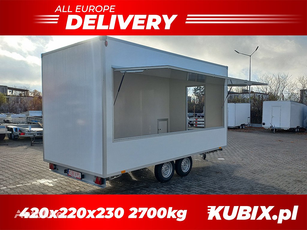 Nova Kubix H27421HT 420x220x230, 2700kg prikolica kiosk