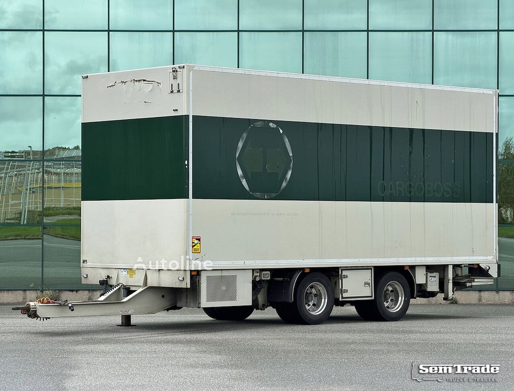 Burg BPM 00-20 Tczxx VAN Beurden Isolated BOX AMA Tail Lift Rollerbed izotermna prikolica