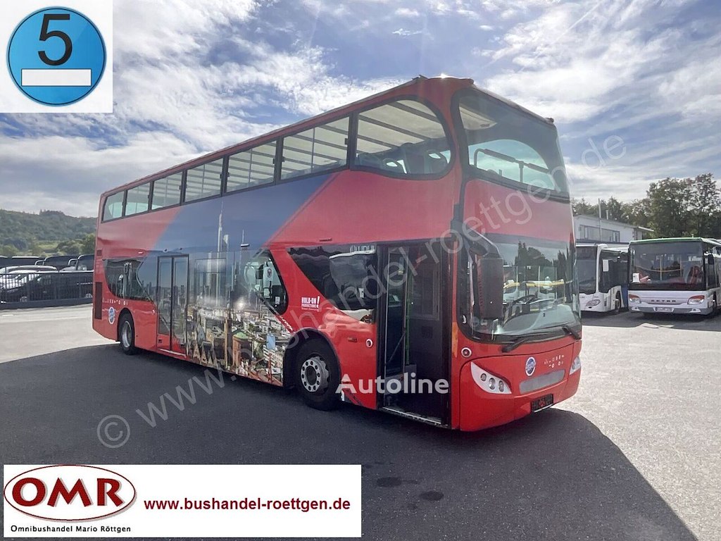 Volvo Unvi B9TL Cabrio dvospratni autobus