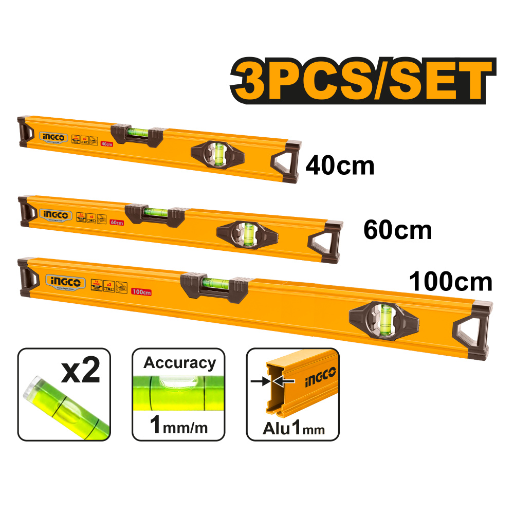 HSL10403 SET LIBELA 3/1 40-60-100CM SUPER INGCO